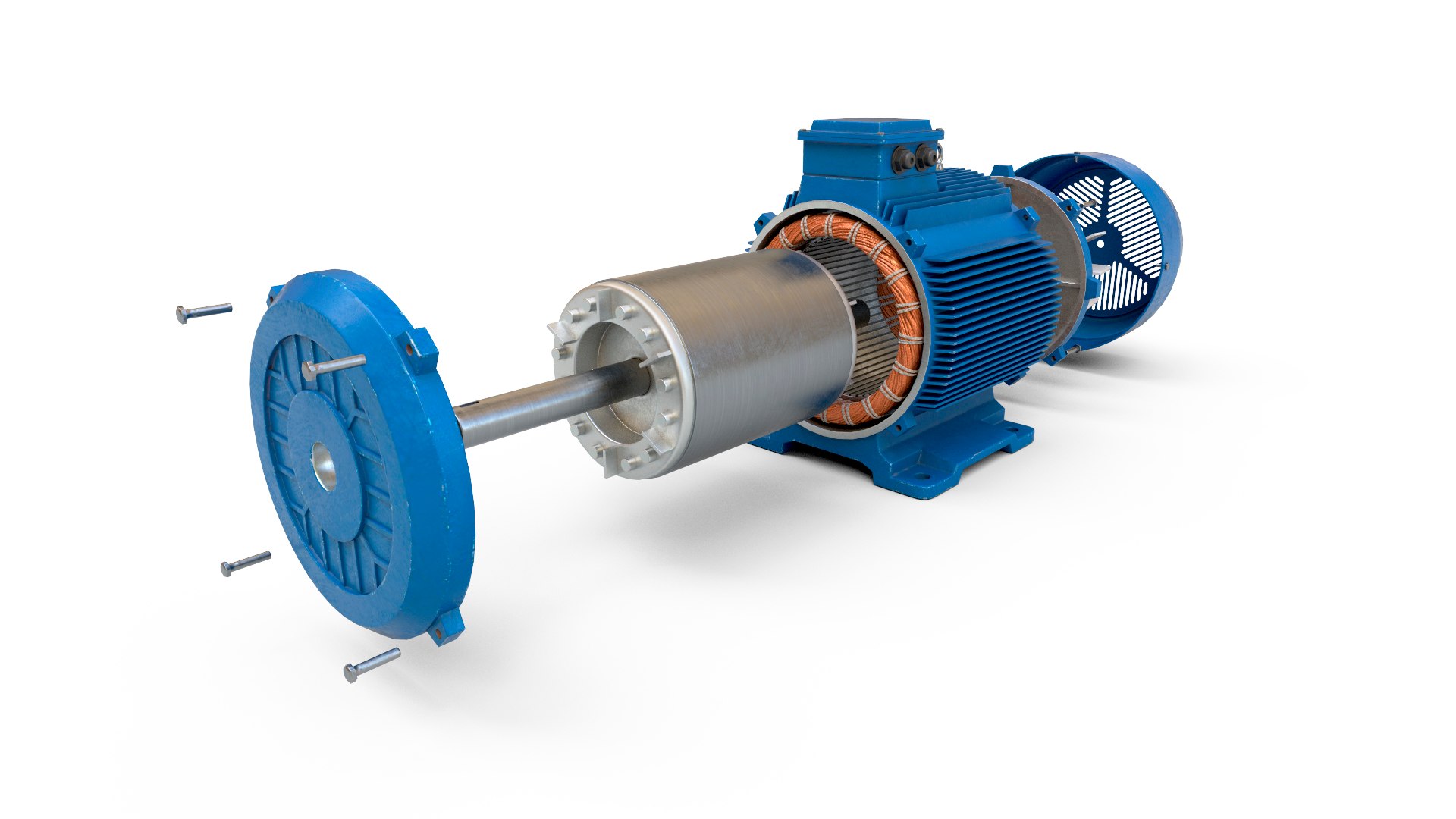 Electric Motor V3 3D Model - TurboSquid 1808458