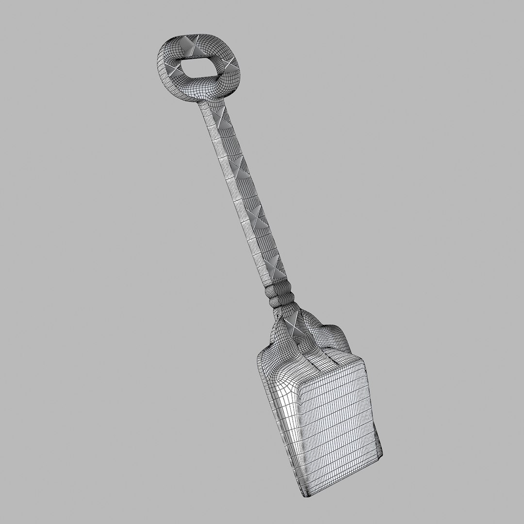 3dsmax toy spade