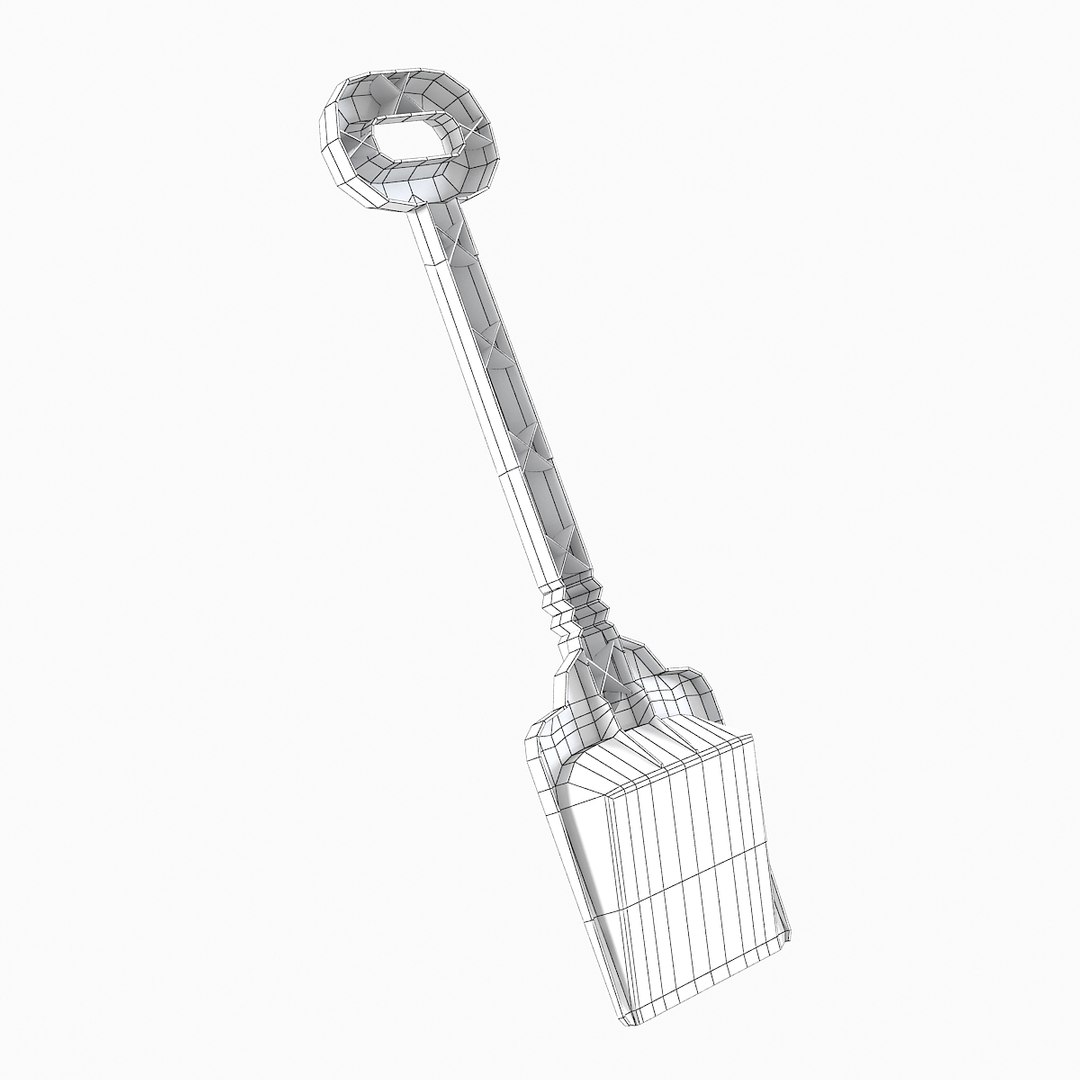 3dsmax toy spade