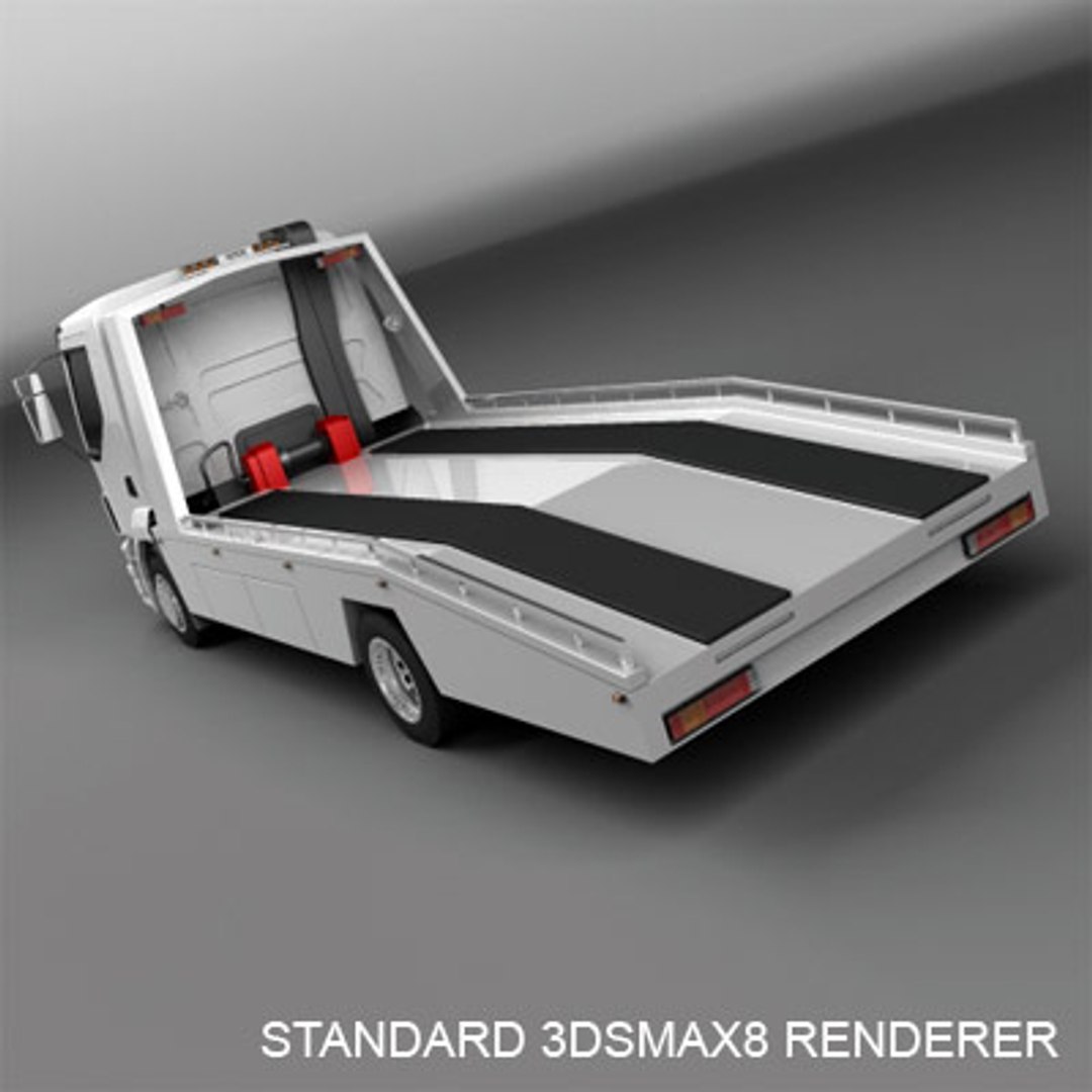 3d Emergency Truck Model