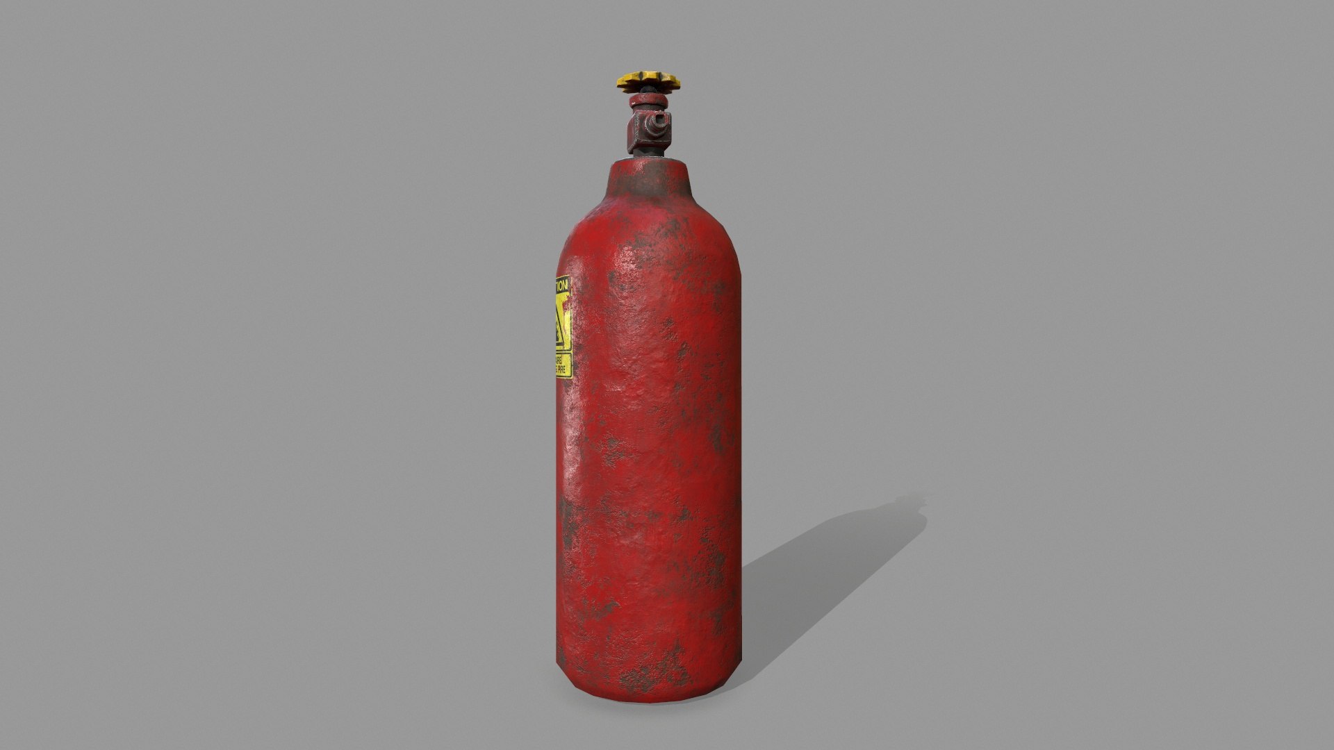 Oxygen tank 3D model - TurboSquid 1522443