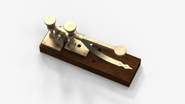Morse Telegraph 3D - TurboSquid 1739097