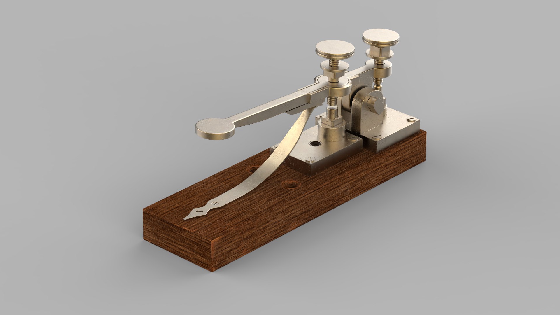 Morse Telegraph 3D - TurboSquid 1739097