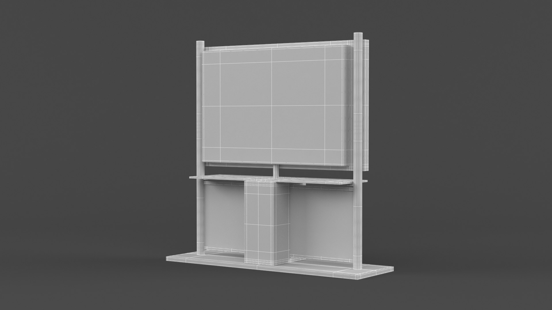 Electronic Kiosk 3D Model - TurboSquid 2270751