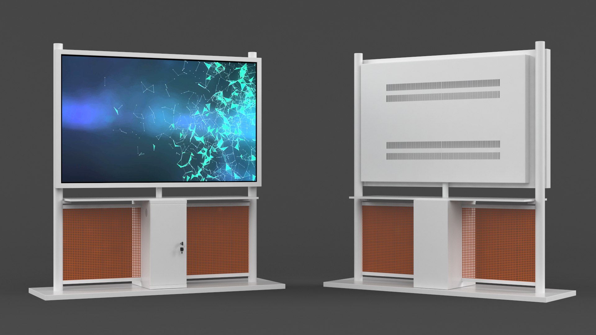 Electronic Kiosk 3D Model - TurboSquid 2270751