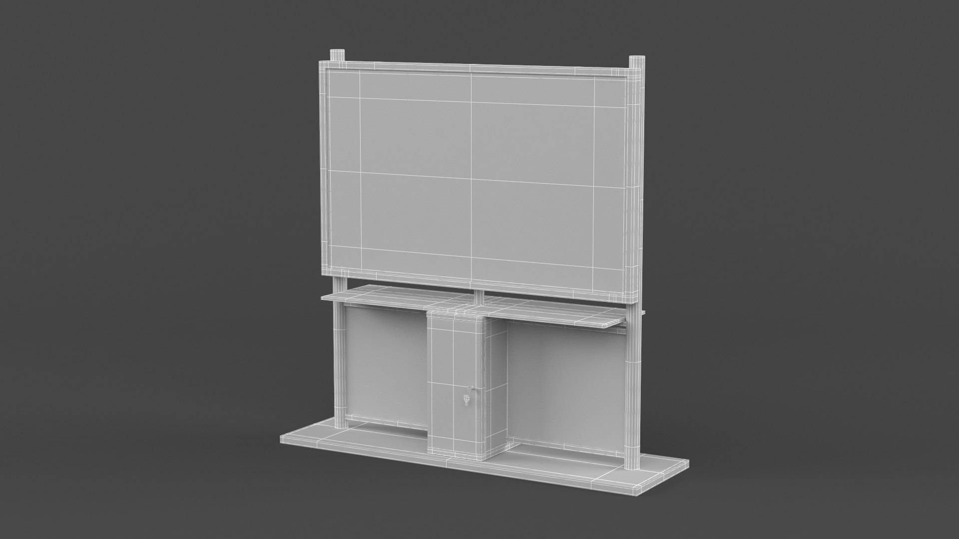 Electronic Kiosk 3D Model - TurboSquid 2270751