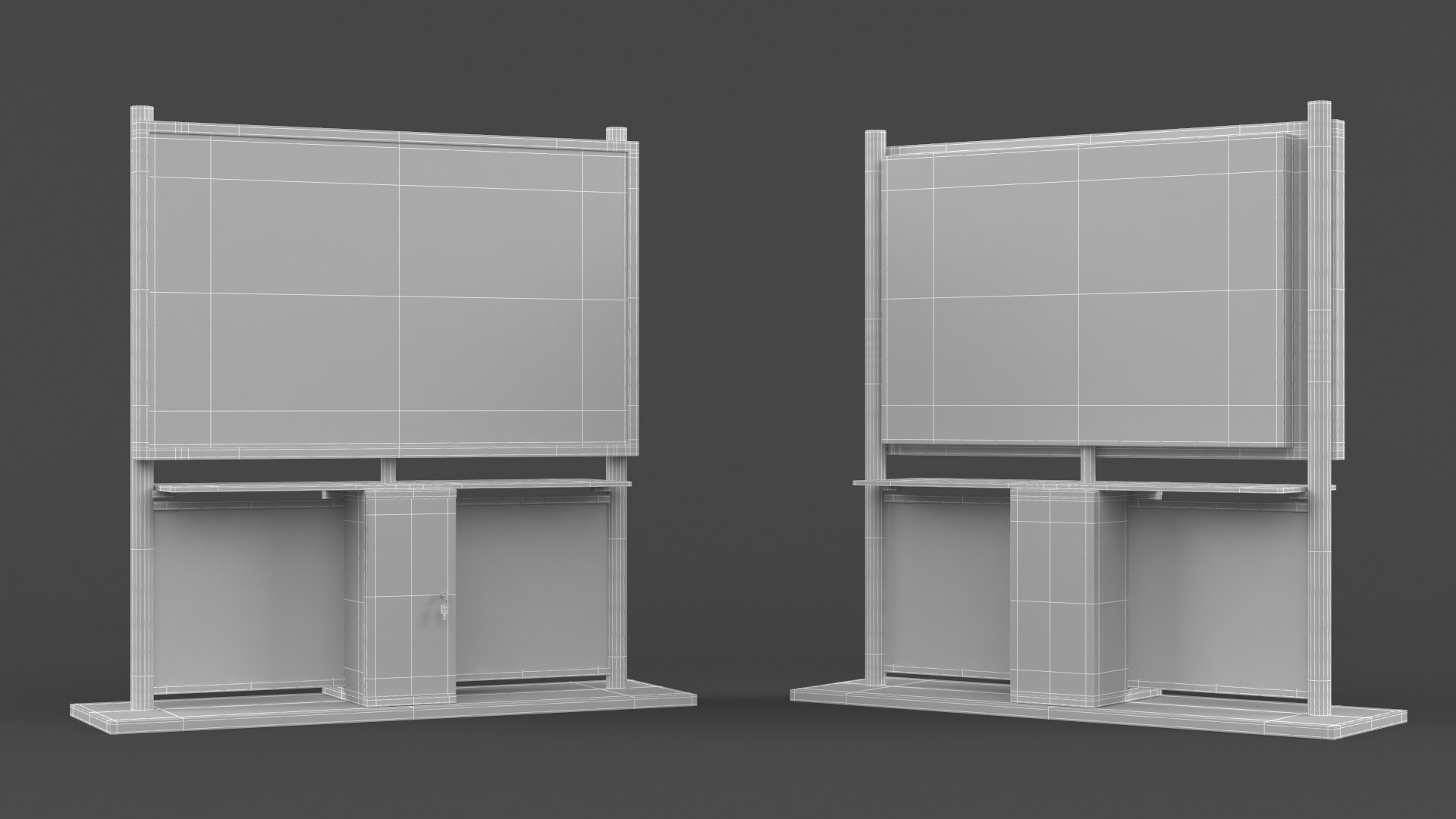 Electronic Kiosk 3D Model - TurboSquid 2270751