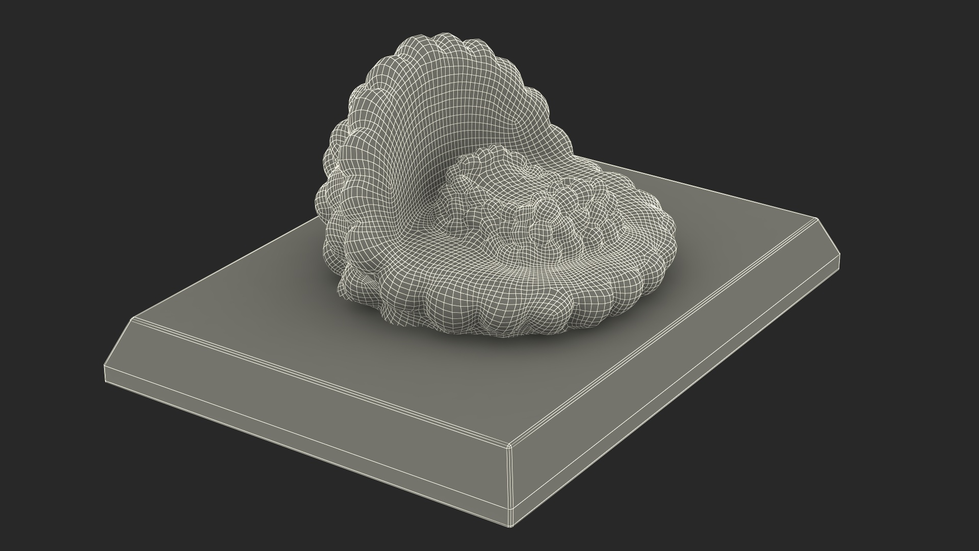 HIV Virus Cross-Section Teaching Model On Base 3D Model - TurboSquid ...