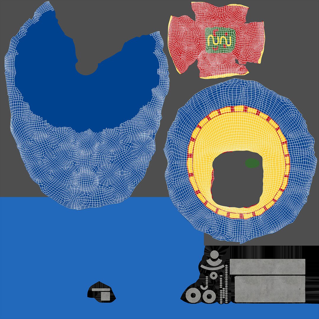 HIV Virus Cross-Section Teaching Model On Base 3D Model - TurboSquid ...