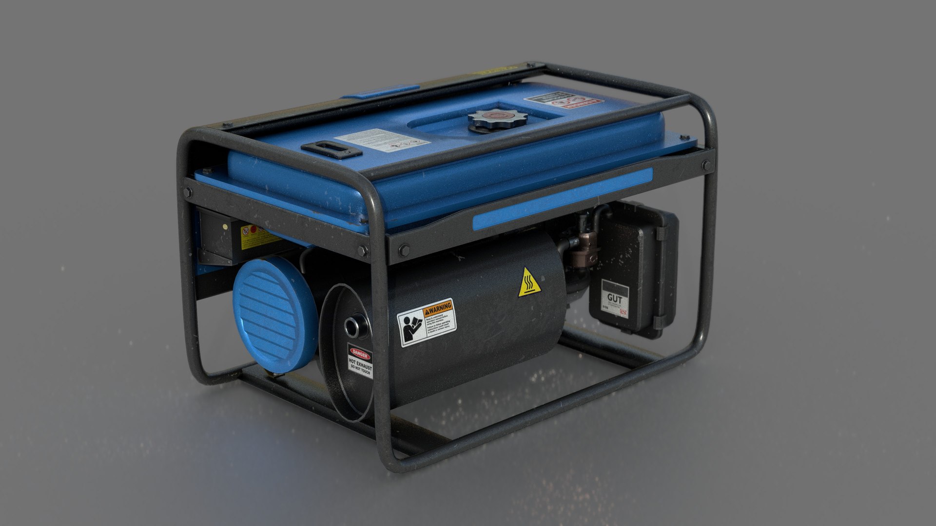 3D Electric Generator - TurboSquid 1878703