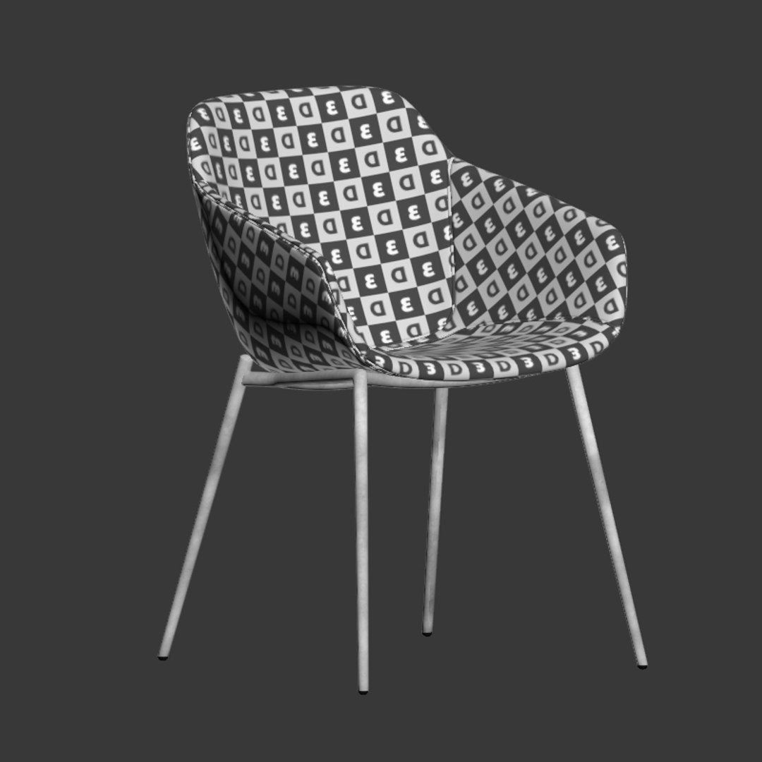 3D Model Vienna Chair Boconcept - TurboSquid 1551368
