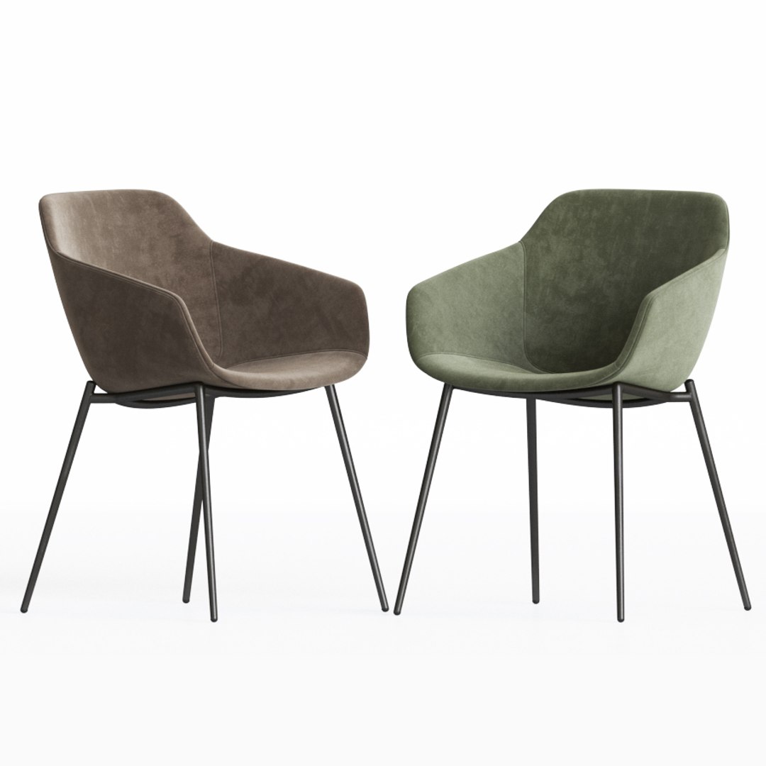 3D Model Vienna Chair Boconcept - TurboSquid 1551368