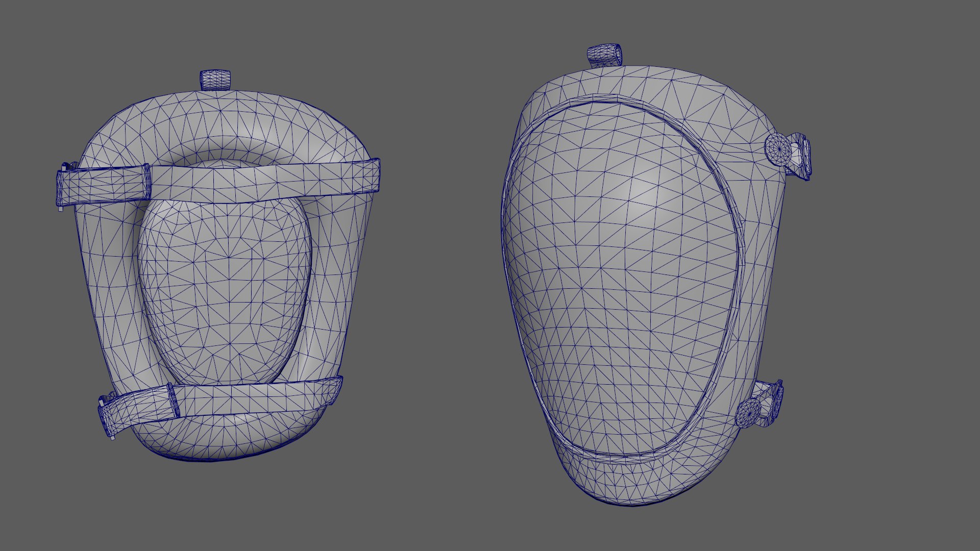 3D Knee Guards Protection Model - TurboSquid 2200462