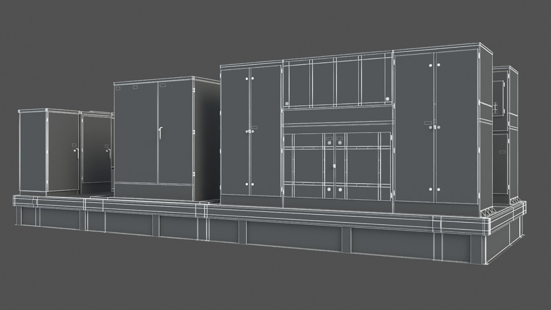 Power Station 3D Model - TurboSquid 1221665