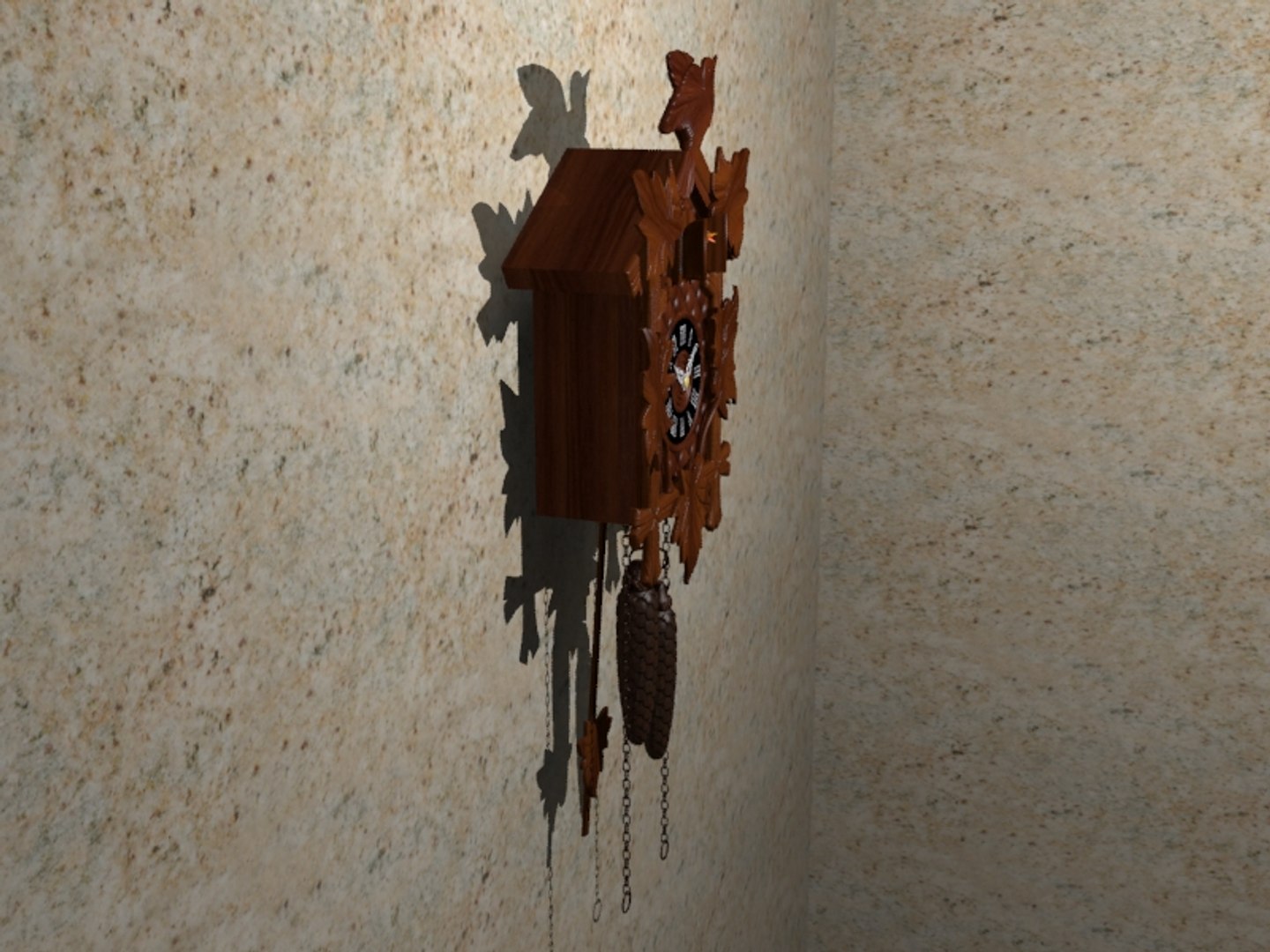 Cuckoo Clock 3d Model
