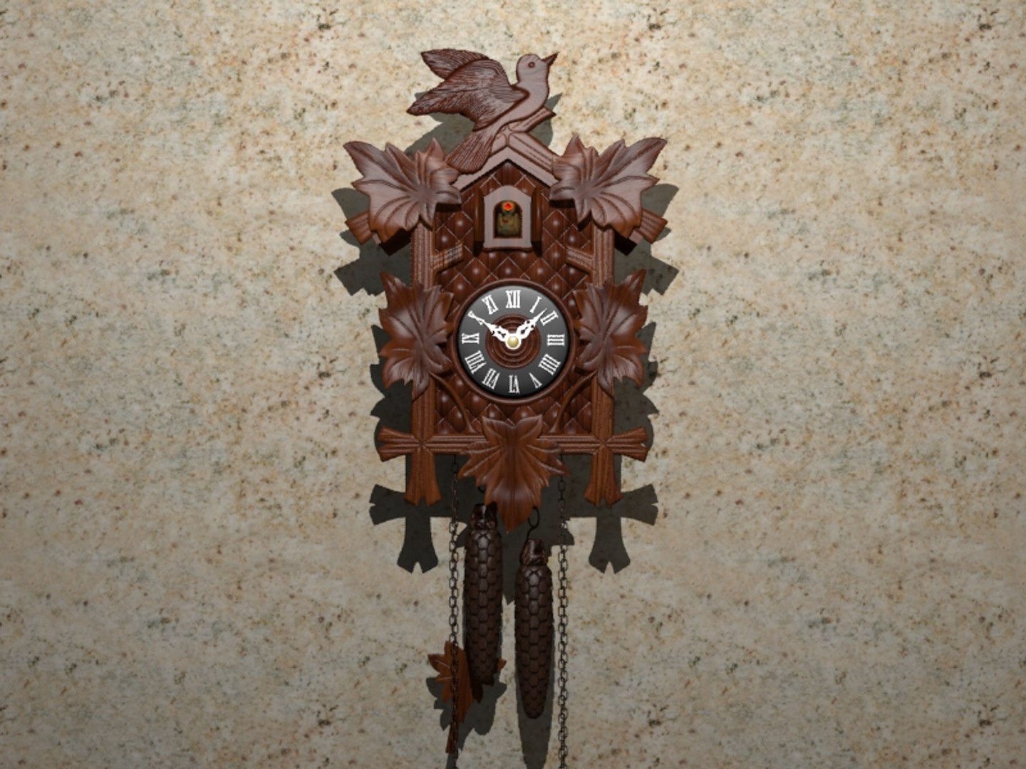 Cuckoo Clock 3d Model