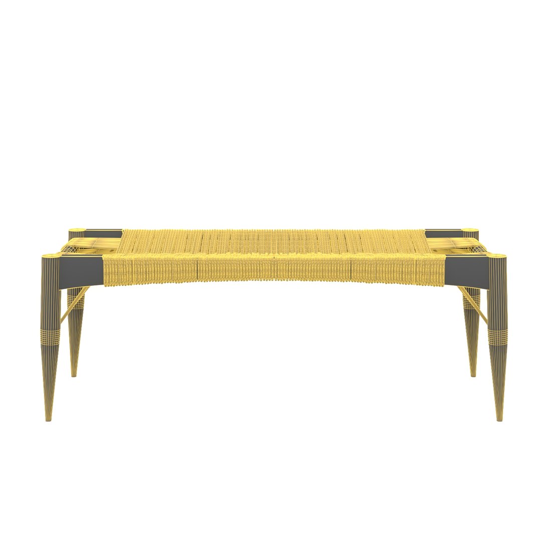 CB2 Wrap Bench 3D Model - TurboSquid 2059226