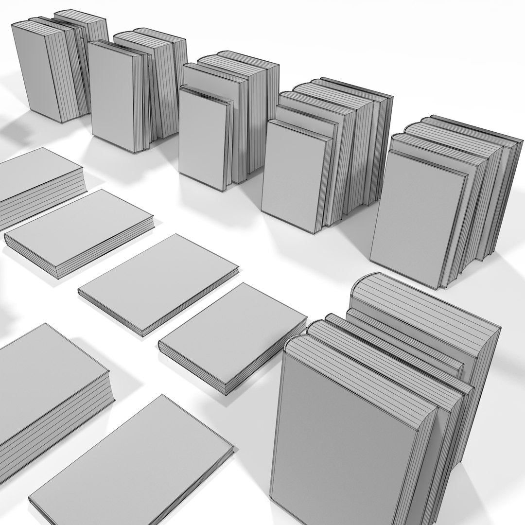 3D Books Model - TurboSquid 1947270