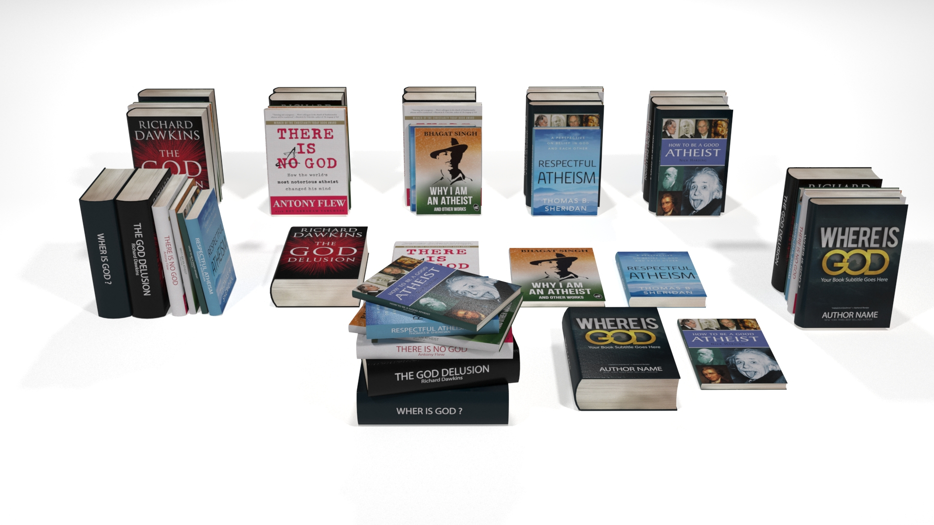 3D Books Model - TurboSquid 1947270