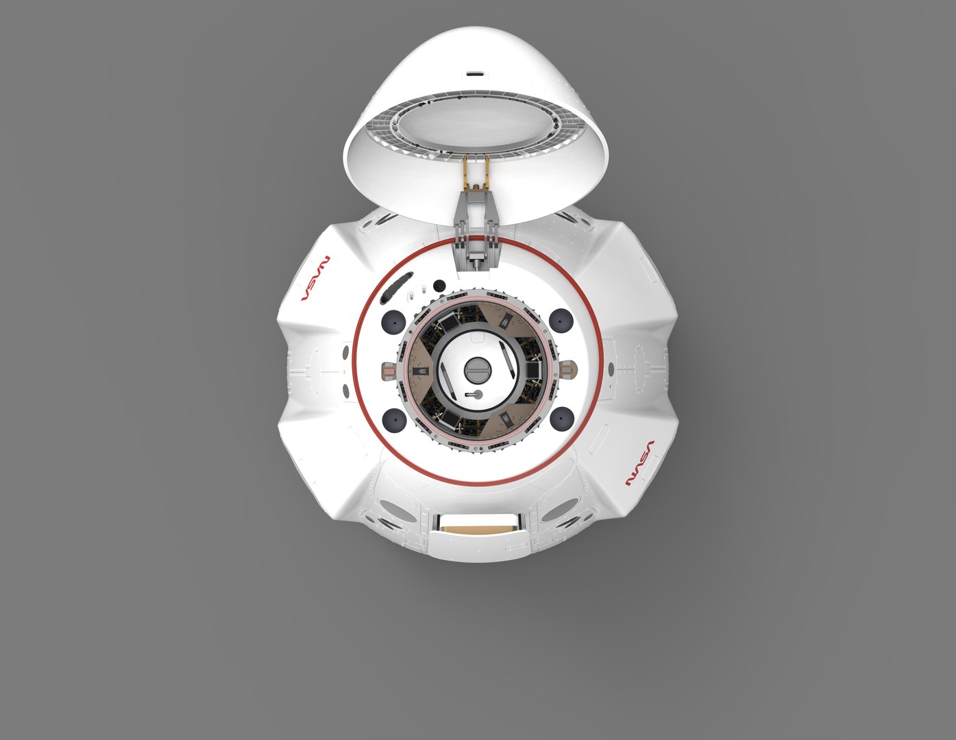 Spacex crew dragon 3D - TurboSquid 2175480