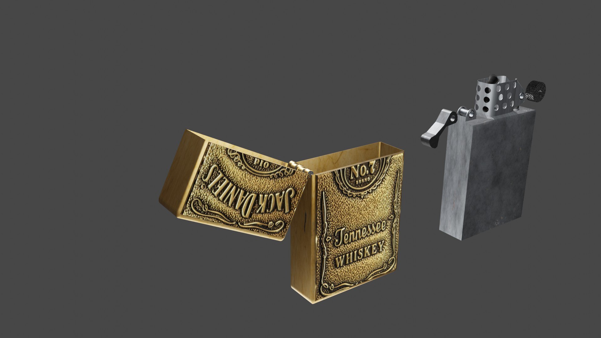 Lighter Zippo 3D Model - TurboSquid 1861786