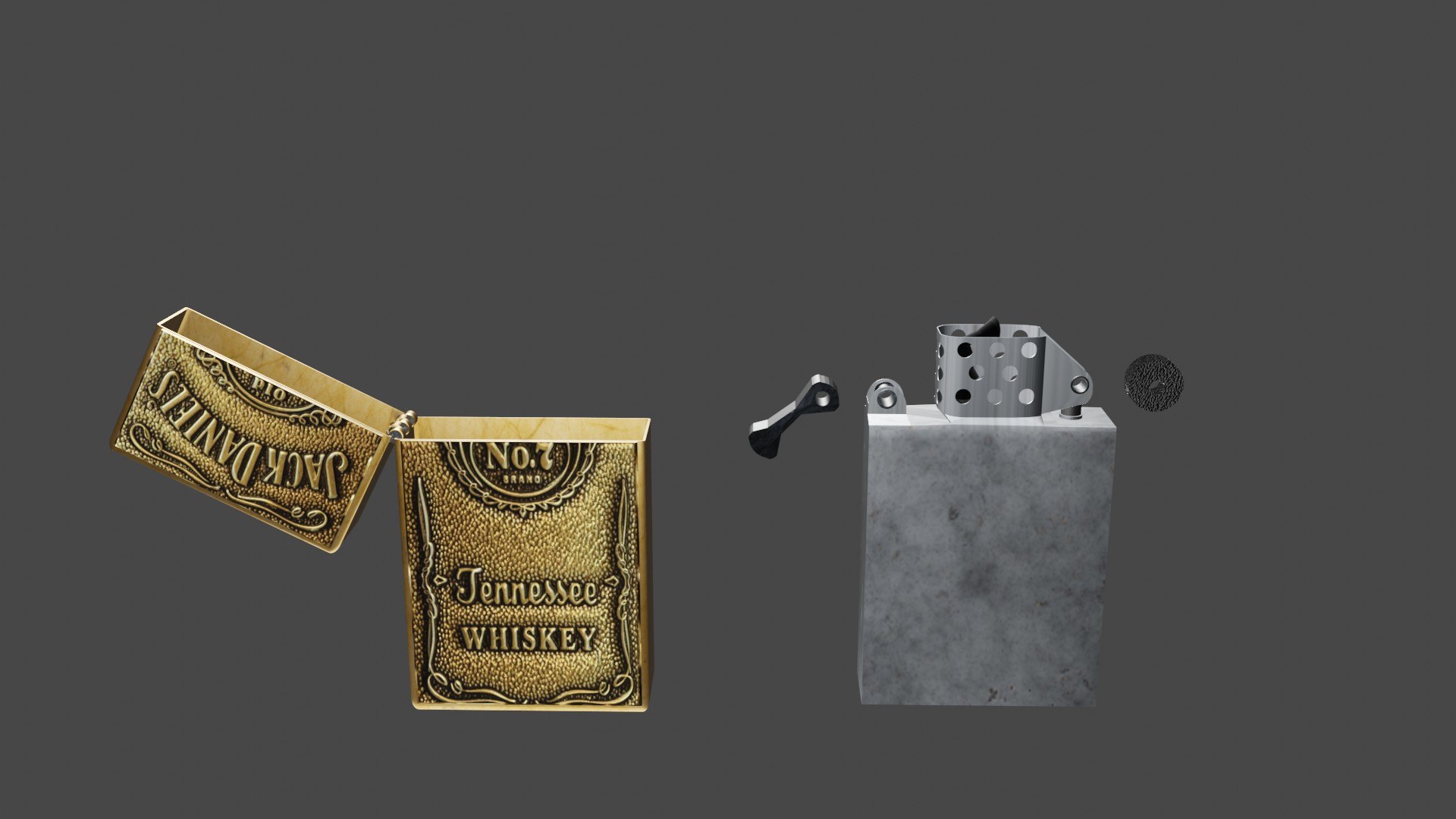 Lighter Zippo 3D Model - TurboSquid 1861786