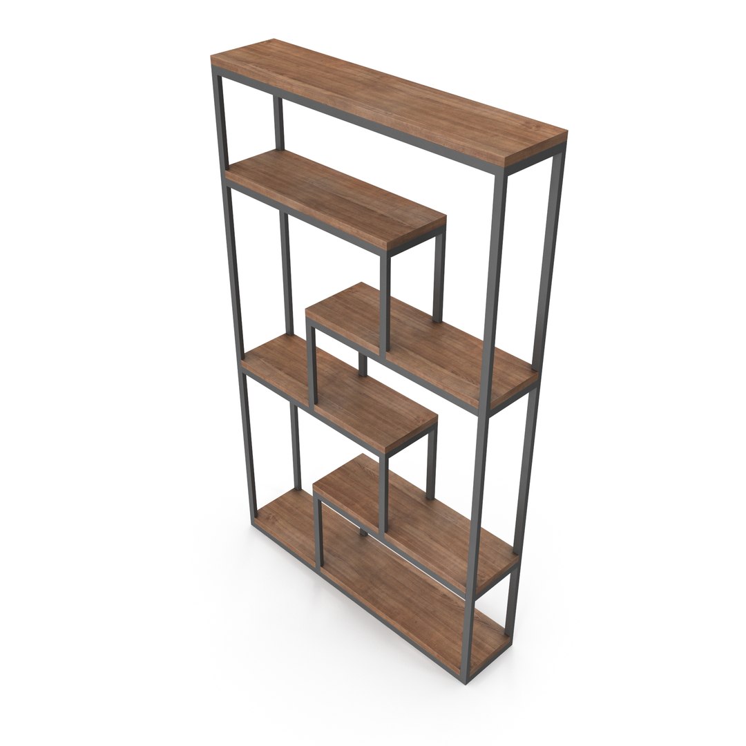 Decorative Shelf 3d Model Turbosquid 1961867