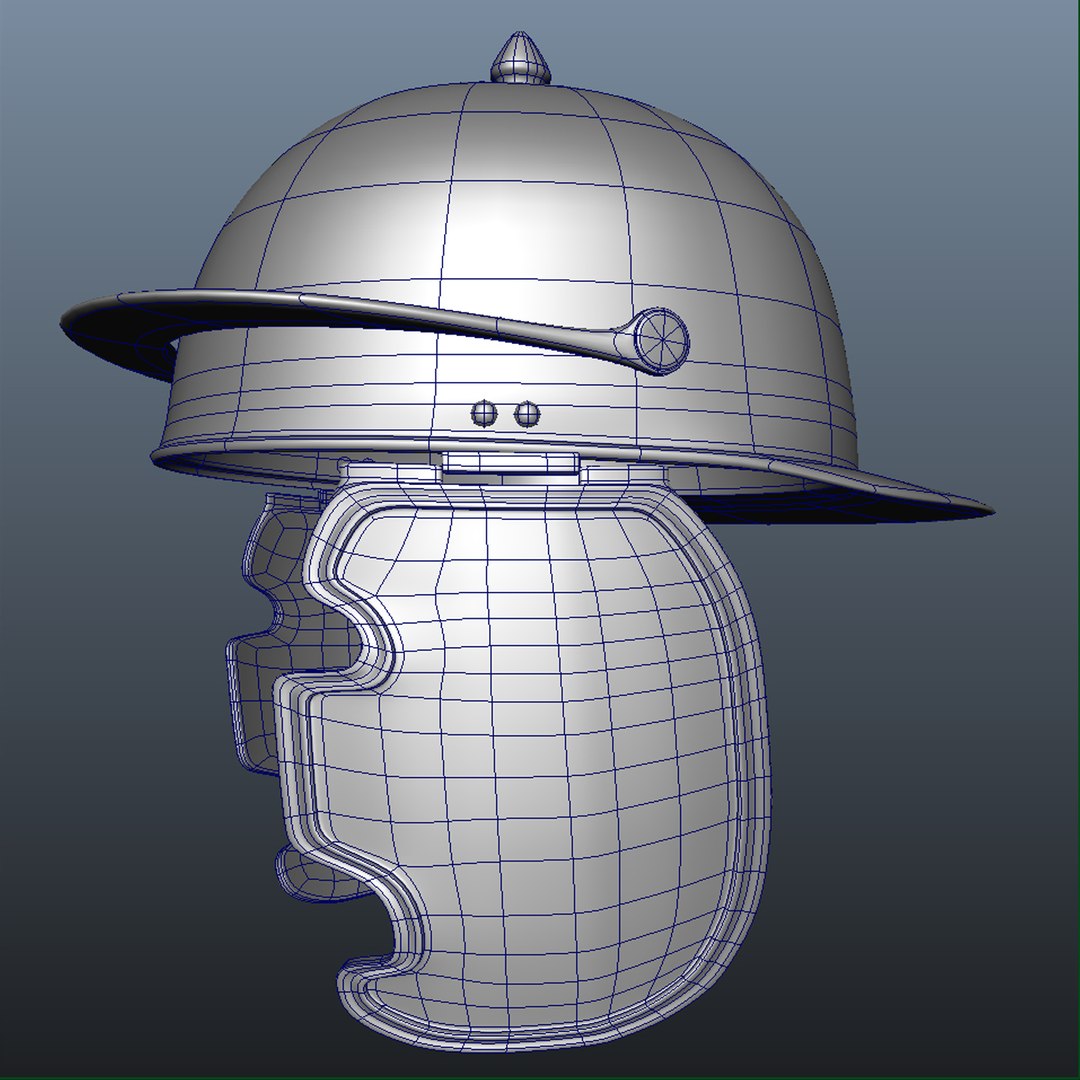3d Model Of Roman Helmet
