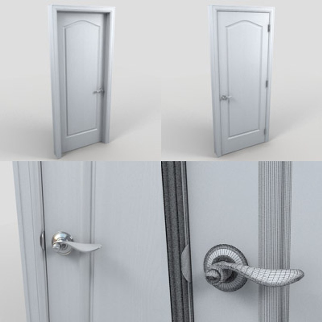 Interior Doors 3d Model