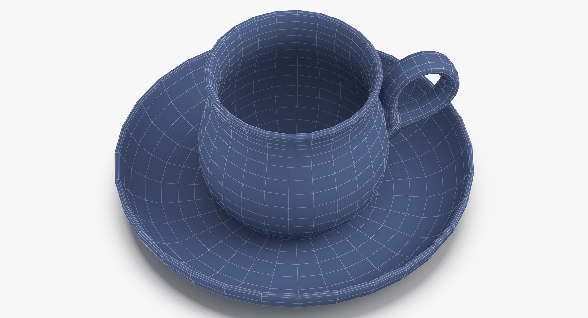 3D Modern Tableware Teacup Model - TurboSquid 1279988