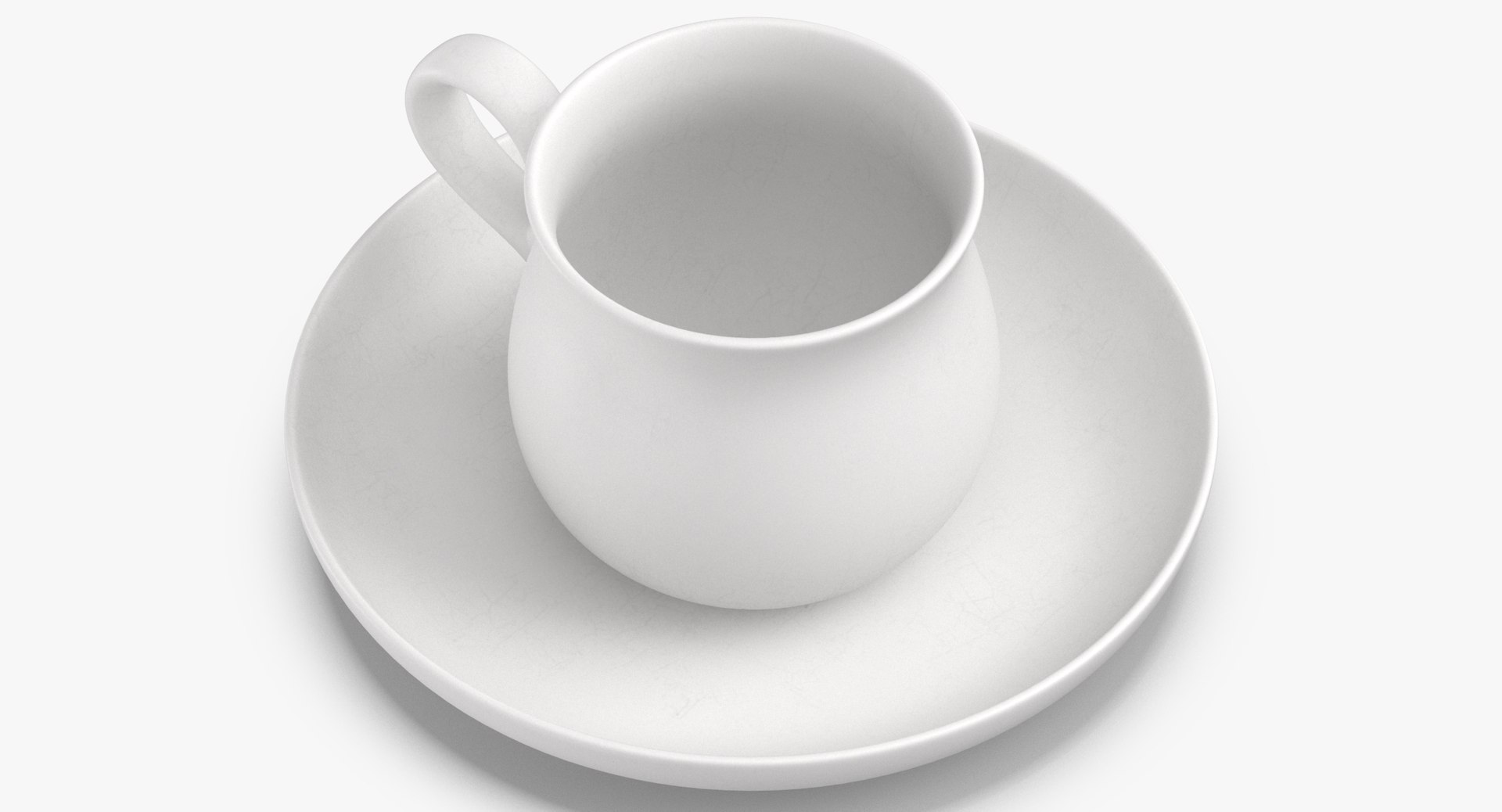 3D Modern Tableware Teacup Model - TurboSquid 1279988