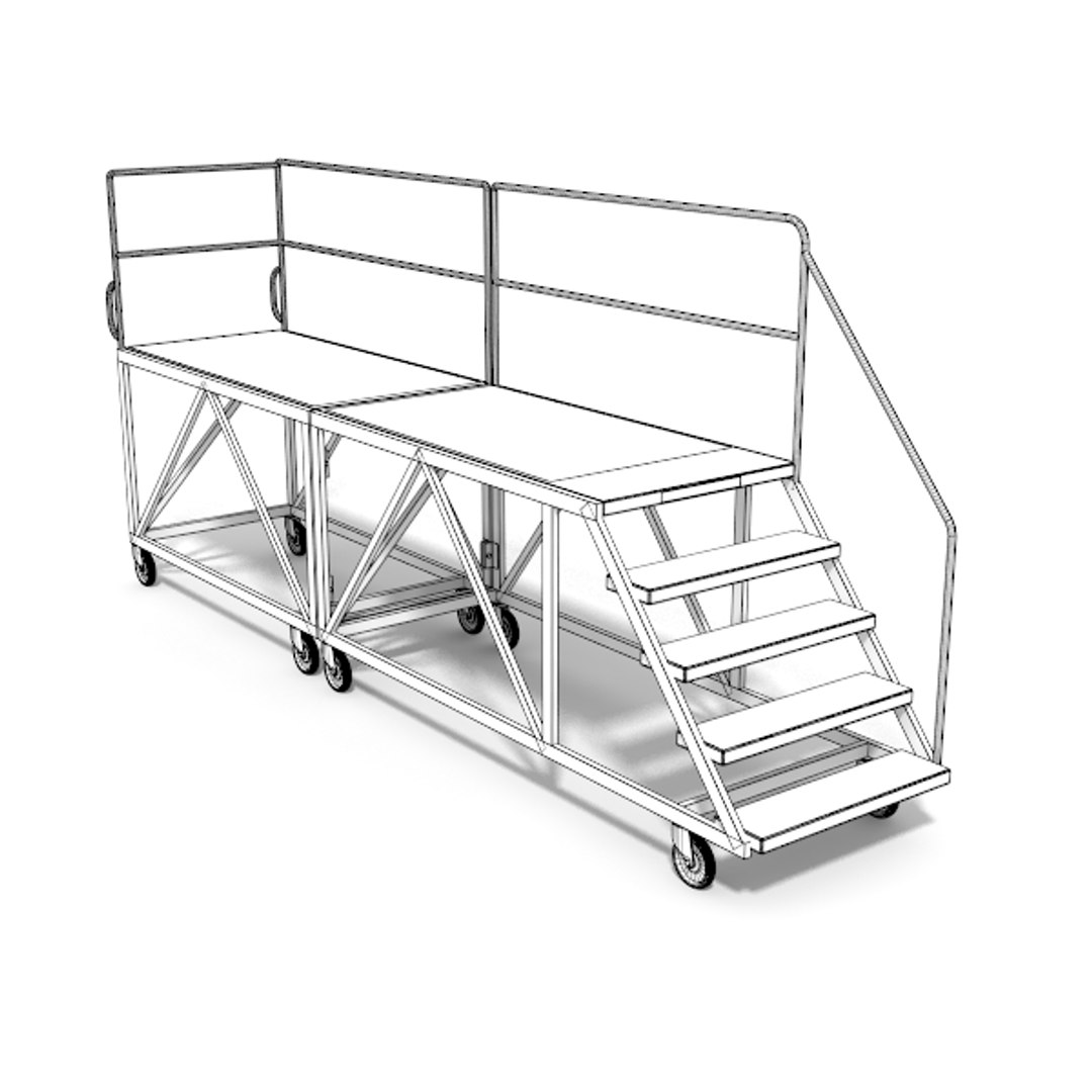 Safety Platform 3d Obj