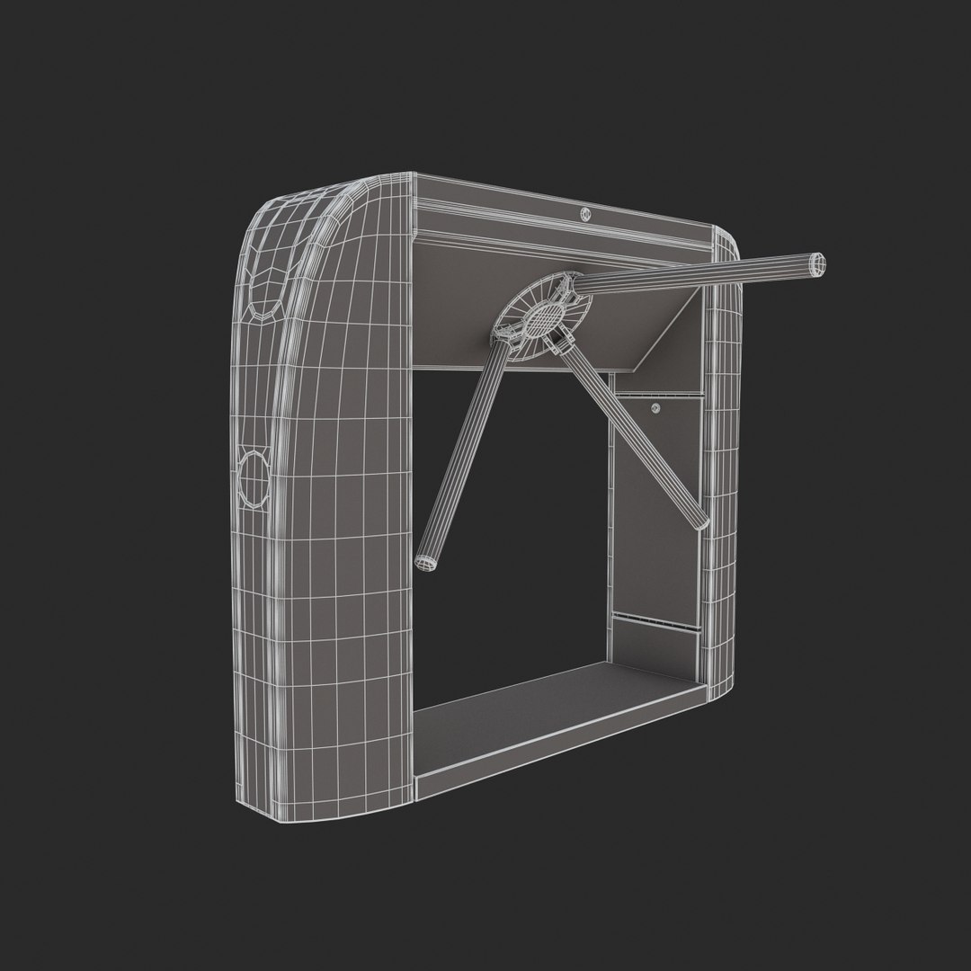 3D Model Gate Tripod Stile - TurboSquid 1349343