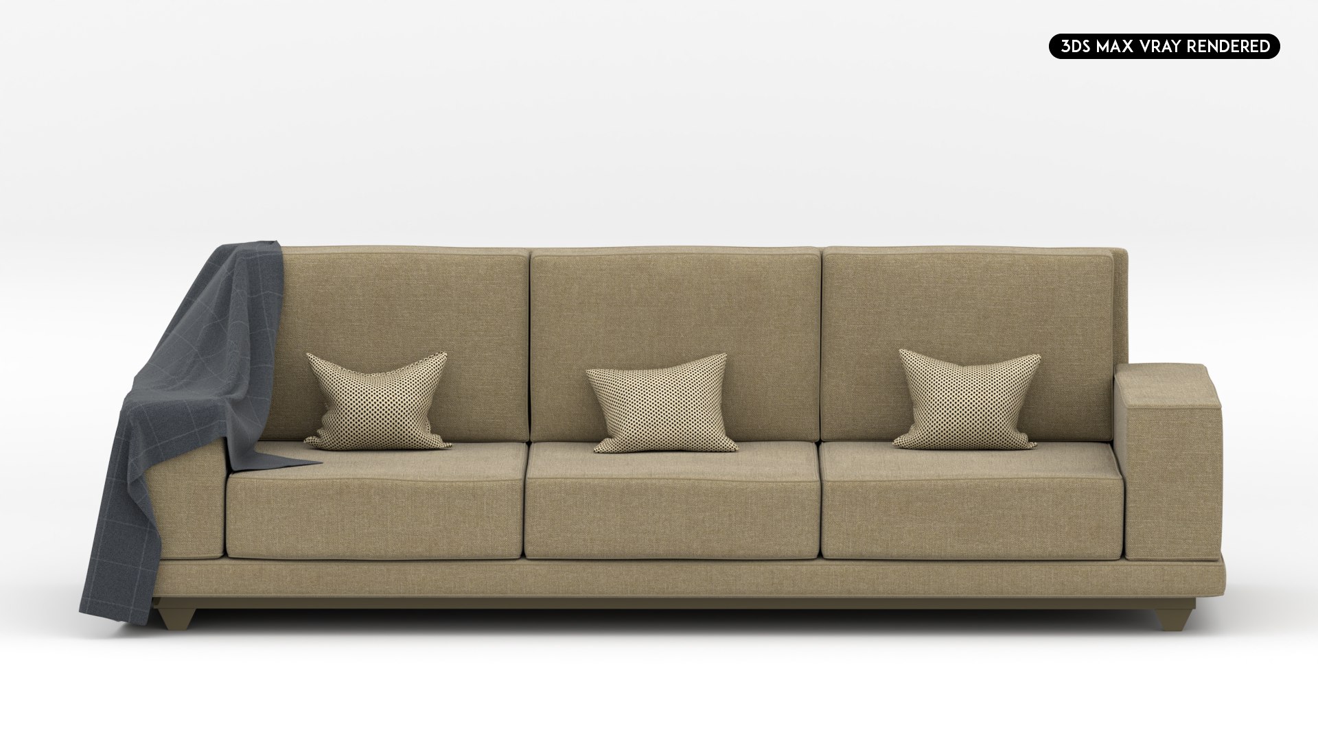 Realistic Sofa Modern Design 3D model - TurboSquid 1989203