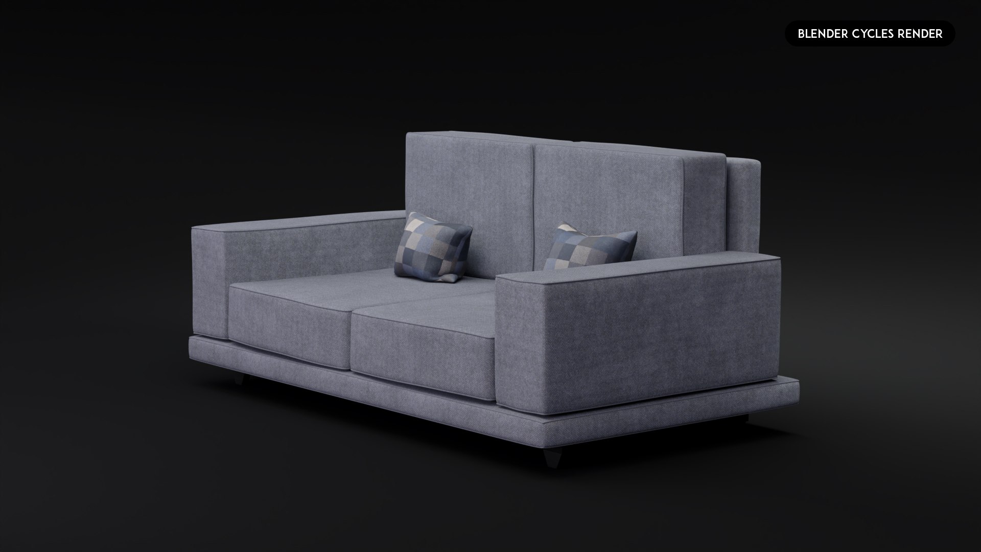 Realistic Sofa Modern Design 3D Model - TurboSquid 1989203