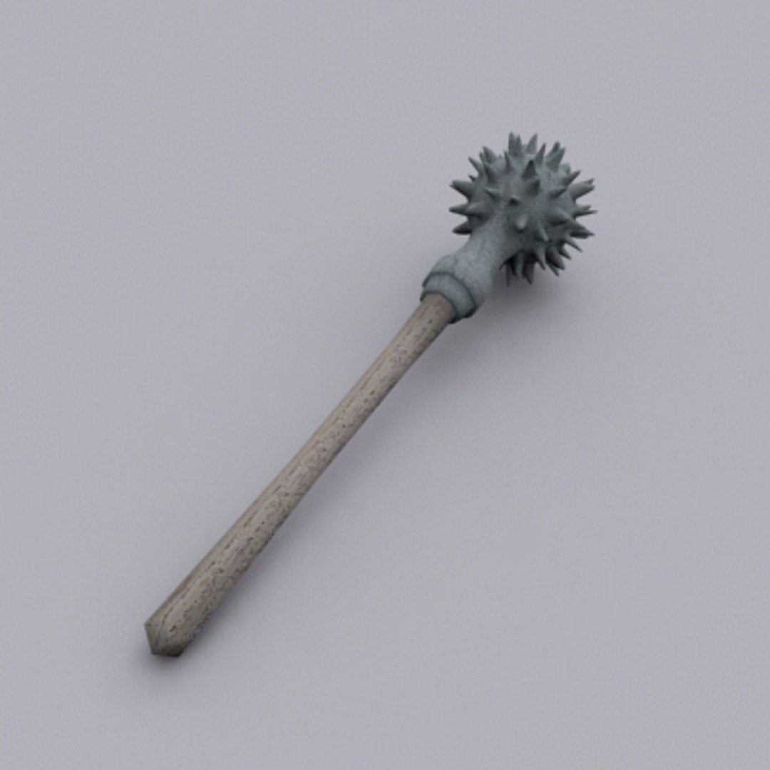 3dsmax Bronze Mace