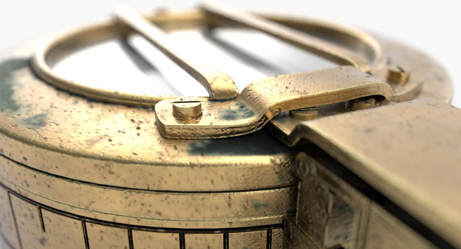 3D Old Compass Model - TurboSquid 1251904