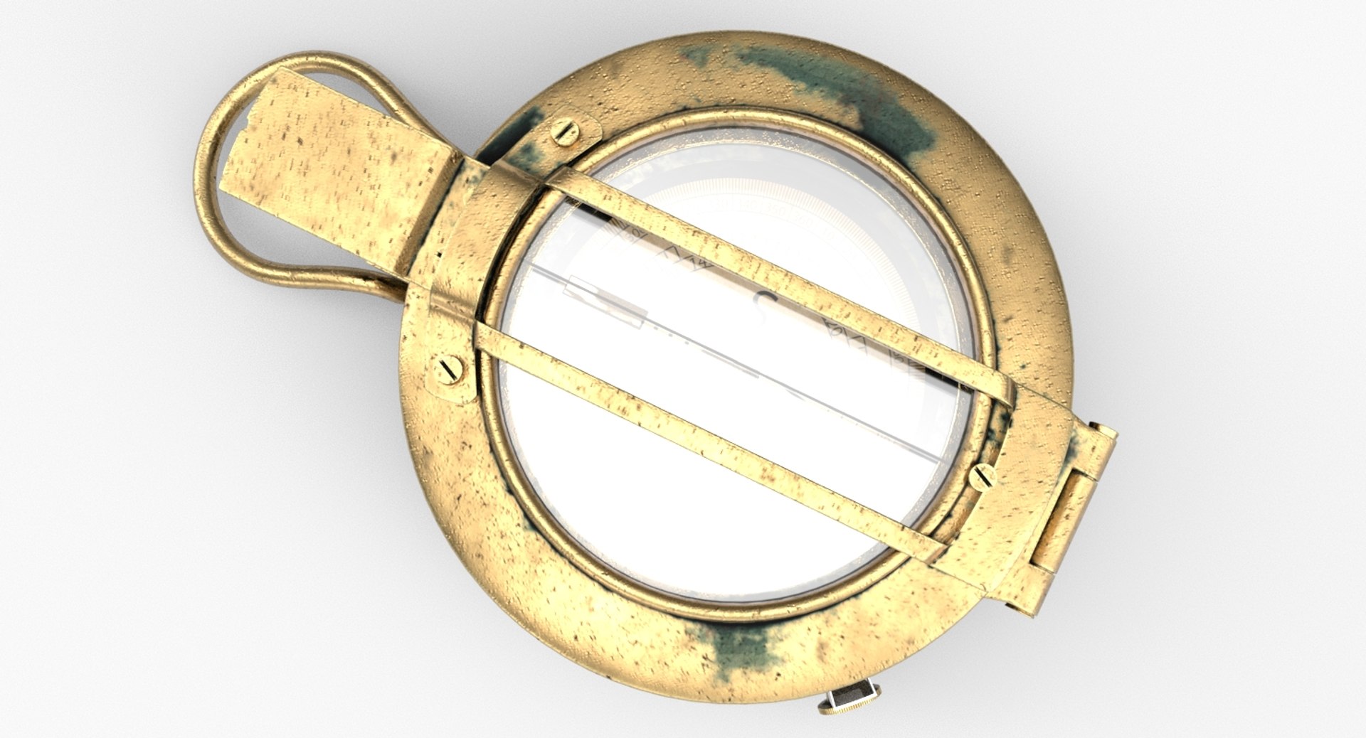 3D Old Compass Model - TurboSquid 1251904