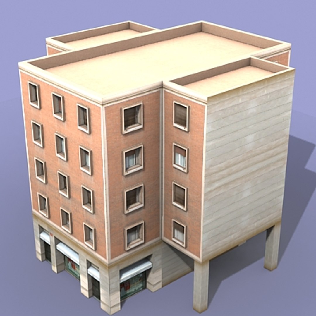 3d Building House