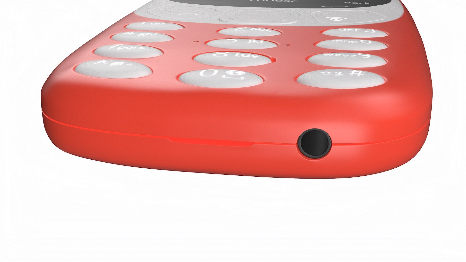 Red Nokia 3310 New Lights On 3D Model - TurboSquid 2268152