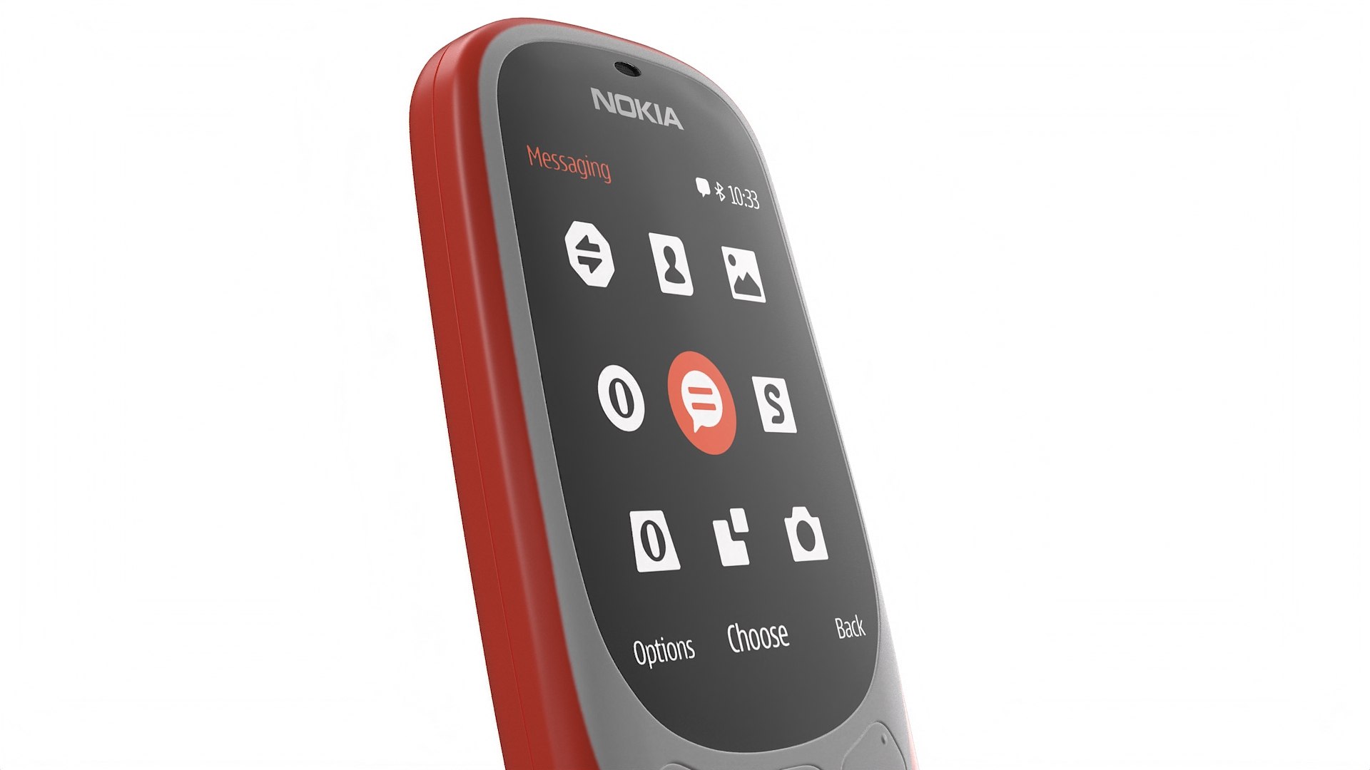 Red Nokia 3310 New Lights On 3D Model - TurboSquid 2268152