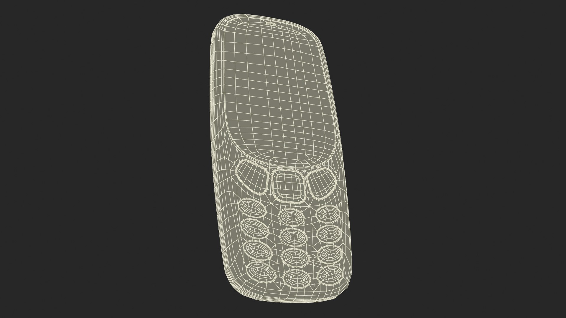 Red Nokia 3310 New Lights On 3D Model - TurboSquid 2268152