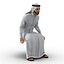 Arab Man Rigged 3d C4d