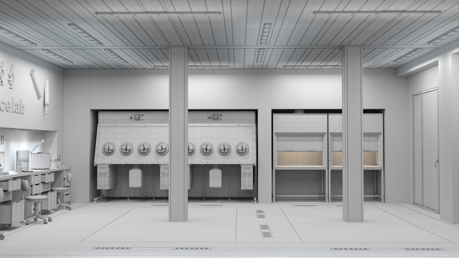 Lab Collection Discount 3D - TurboSquid 2295017