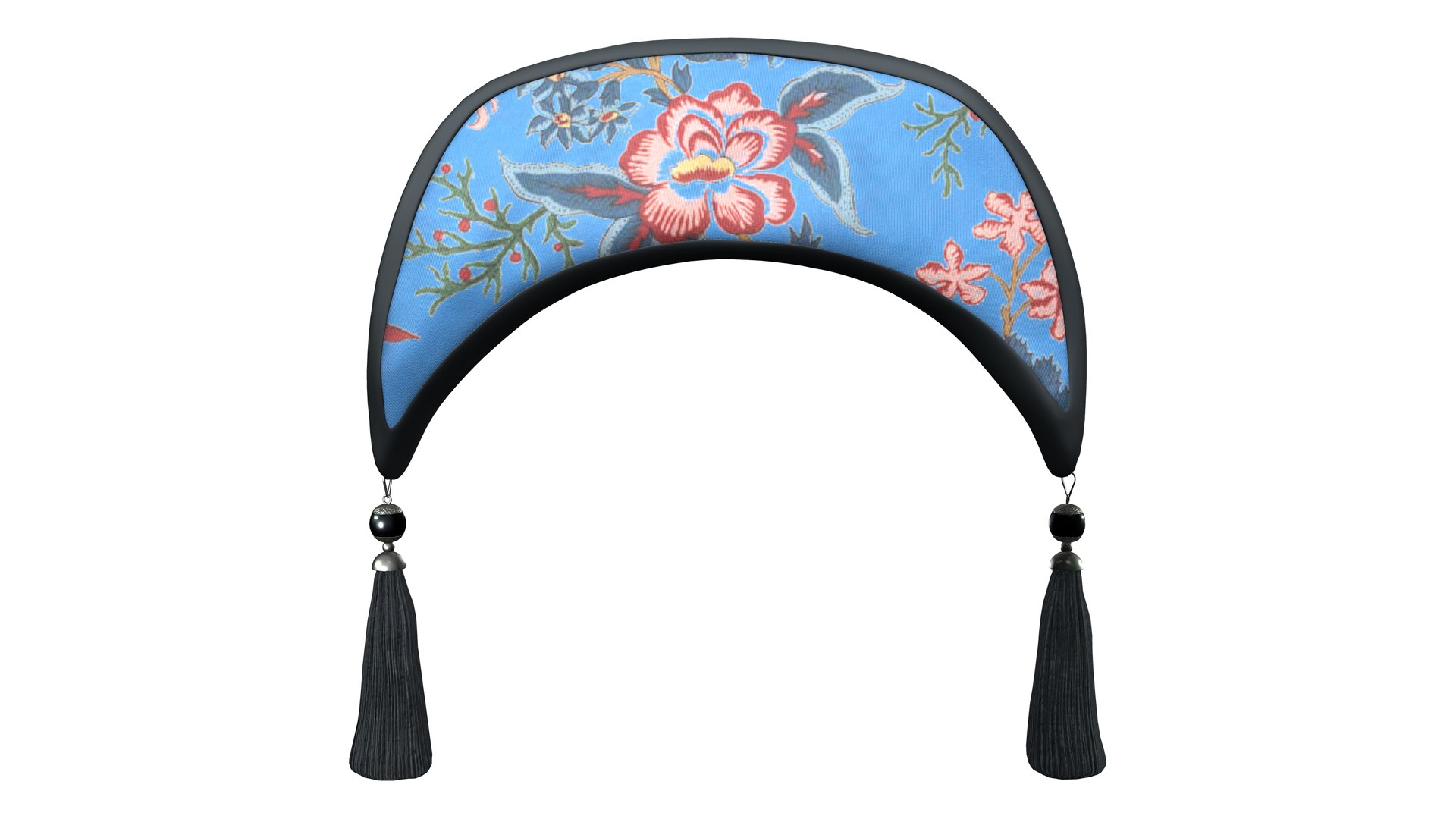 modelo 3d Traditional Shaolin Concept Hair Piece - TurboSquid 2075389