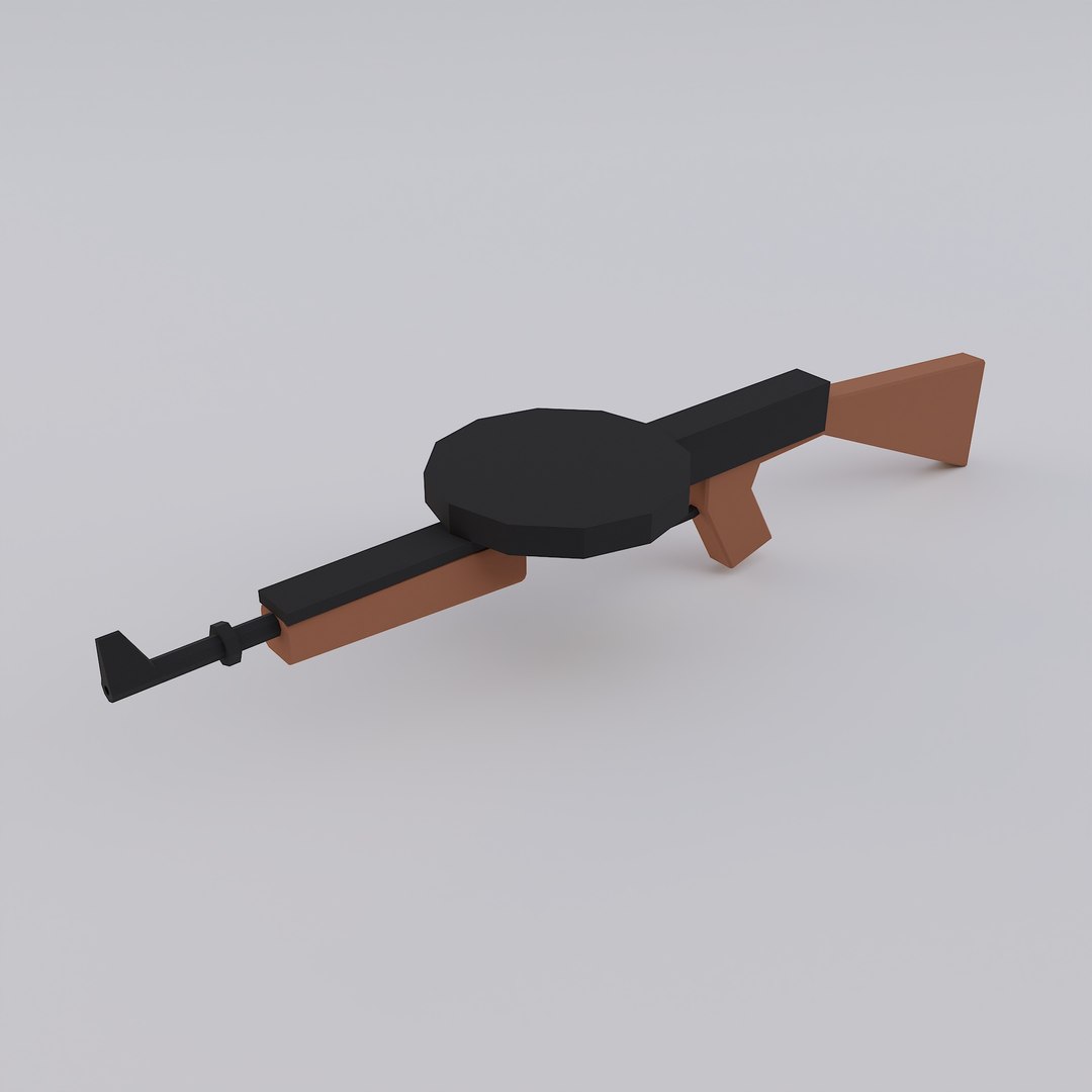 modelo 3d American 180 submachine gun - TurboSquid 1991911