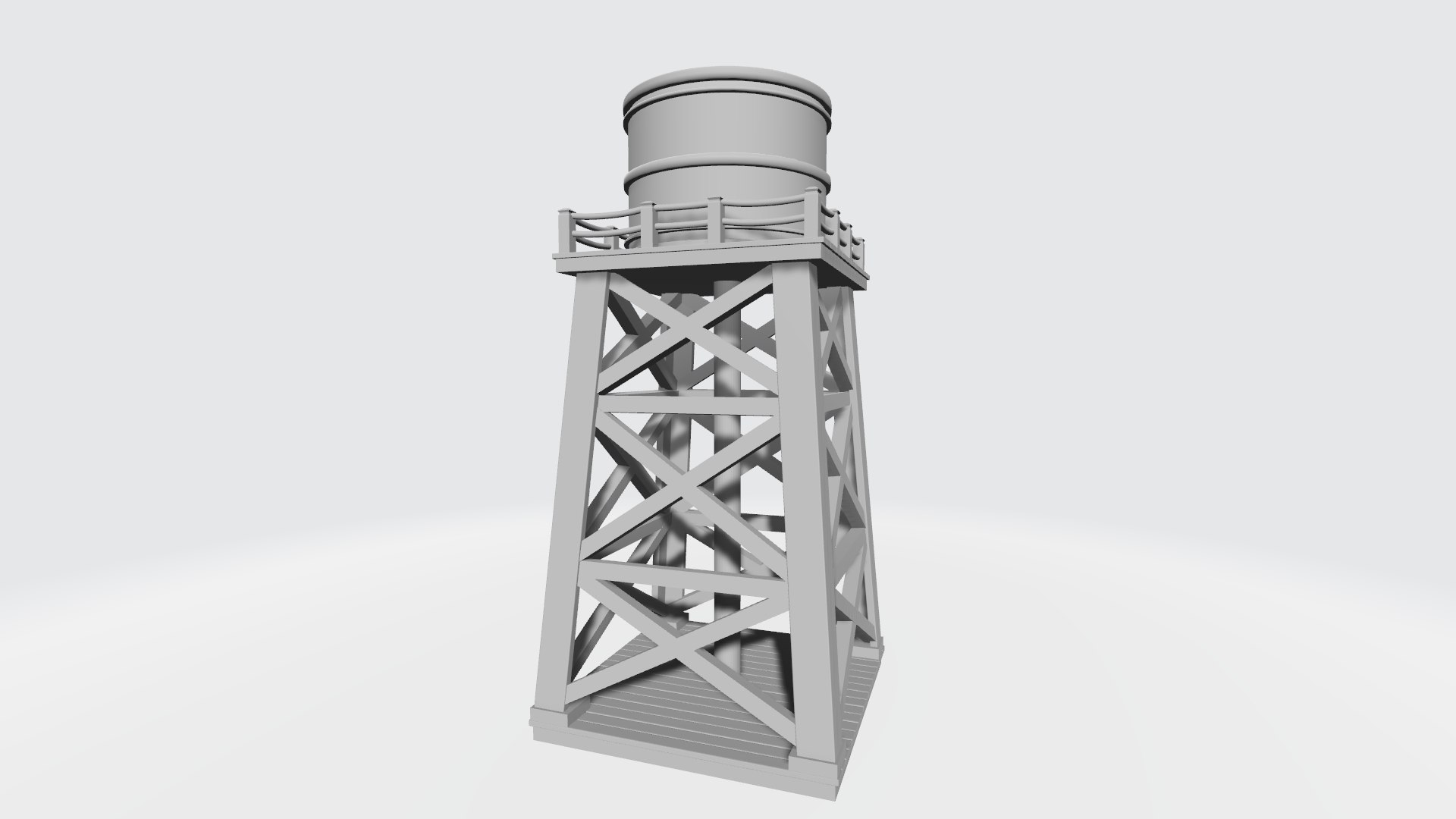 3D Model Tower Barrel - TurboSquid 1692762