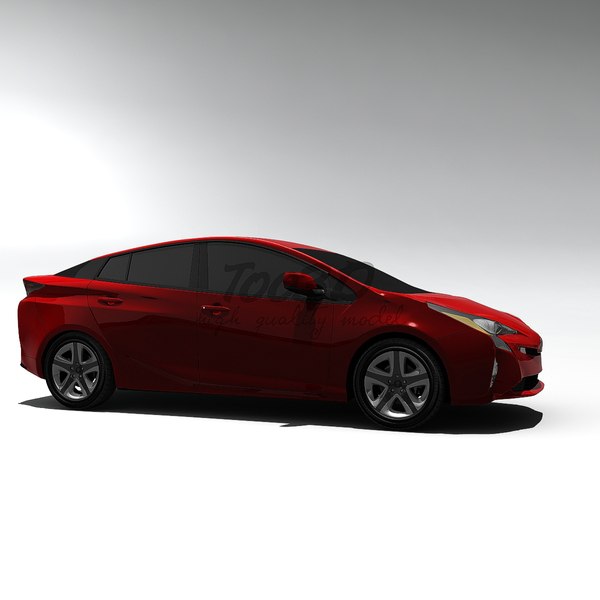 prius 2016 3d model