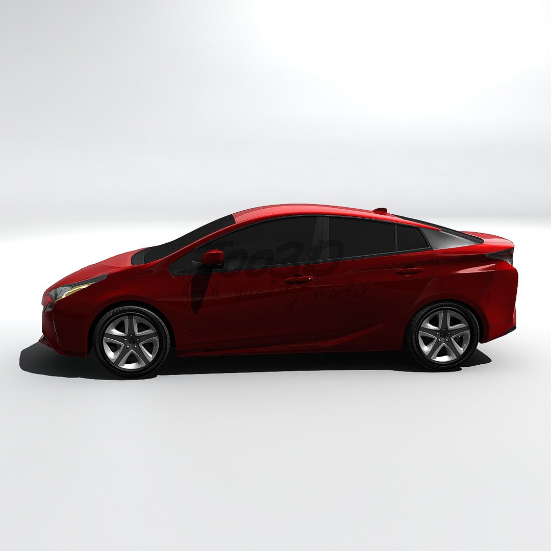 Prius 2016 3d Model
