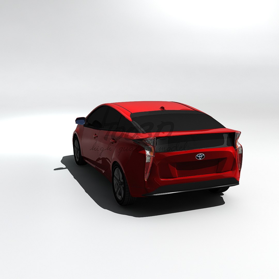 Prius 2016 3d Model